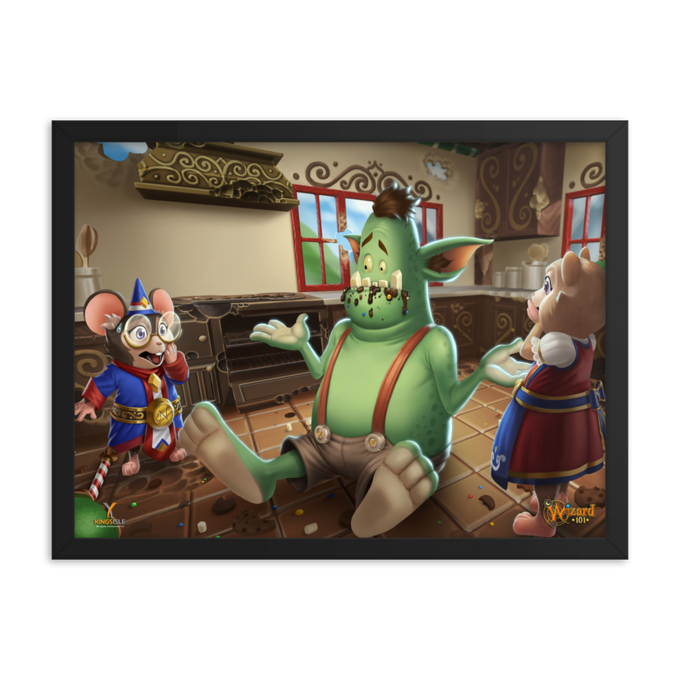Wizard101 Gobbler Karamelle Poster – KingsIsle Store
