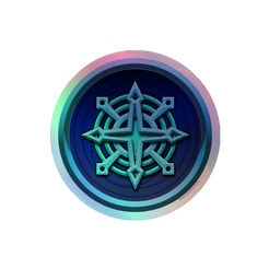 Wizard101 Ice School Symbol Holographic Sticker – KingsIsle Store