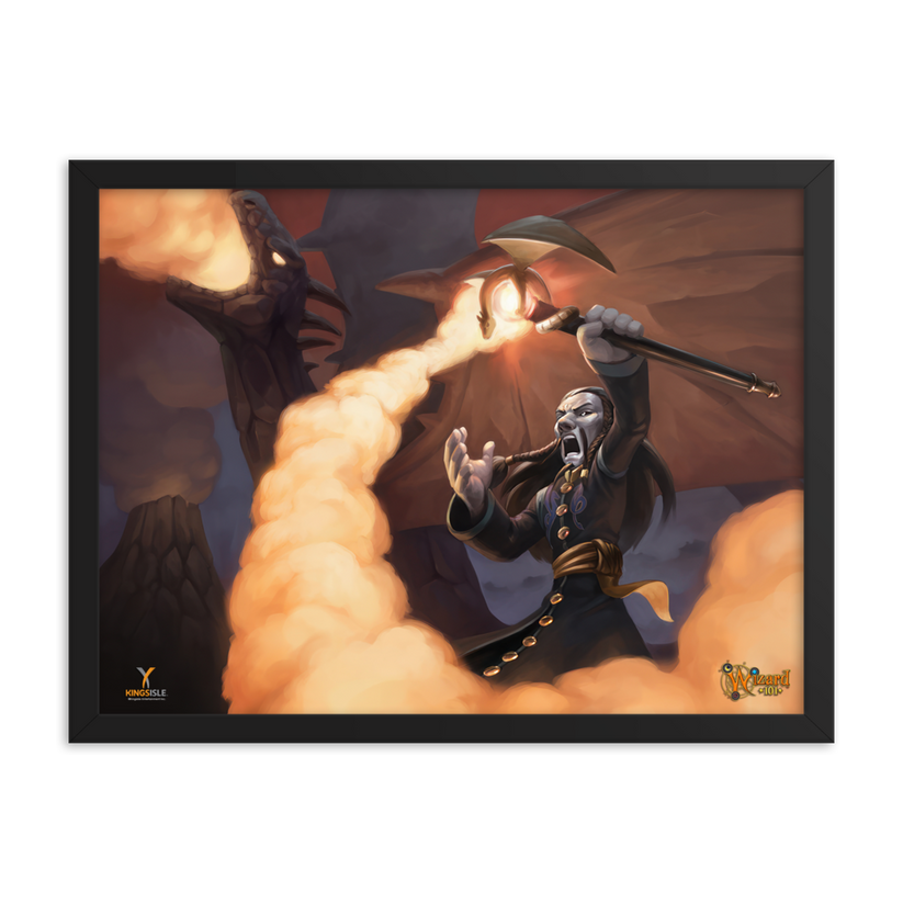 Wizard101 Malistaire Dragonspyre Poster – KingsIsle Store