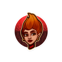 Wizard101 Professor Falmea Sticker – KingsIsle Store