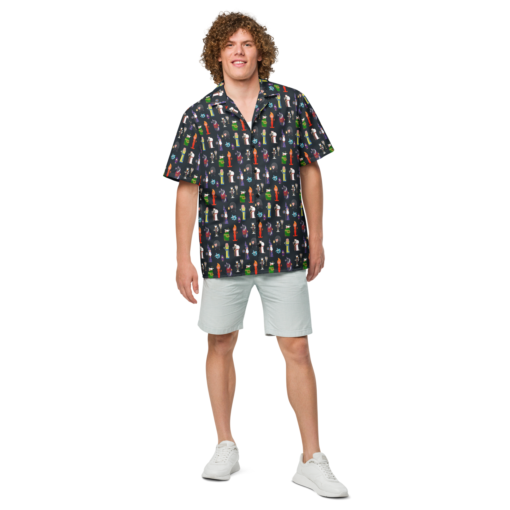 Wizard101 Iconic Instructors Button-Up Shirt – KingsIsle Store