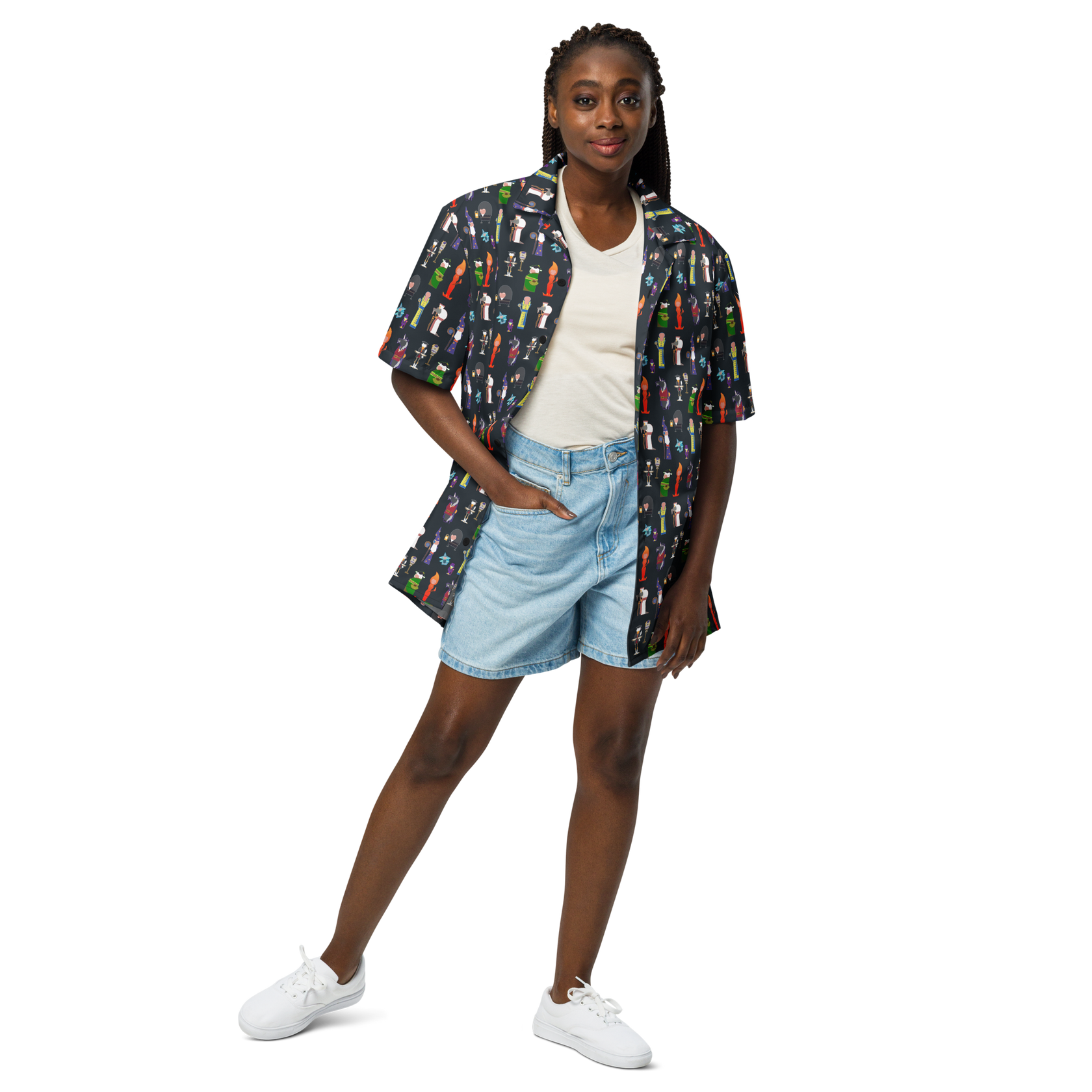 Wizard101 Iconic Instructors Button-Up Shirt – KingsIsle Store