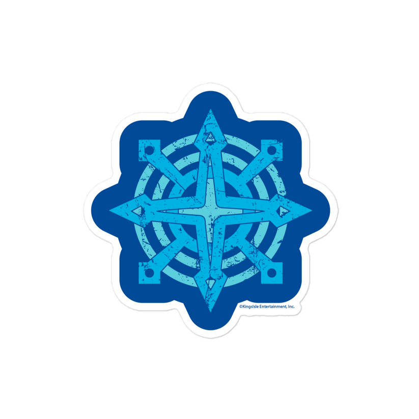 Wizard101 Worn Ice School Symbol Sticker – KingsIsle Store