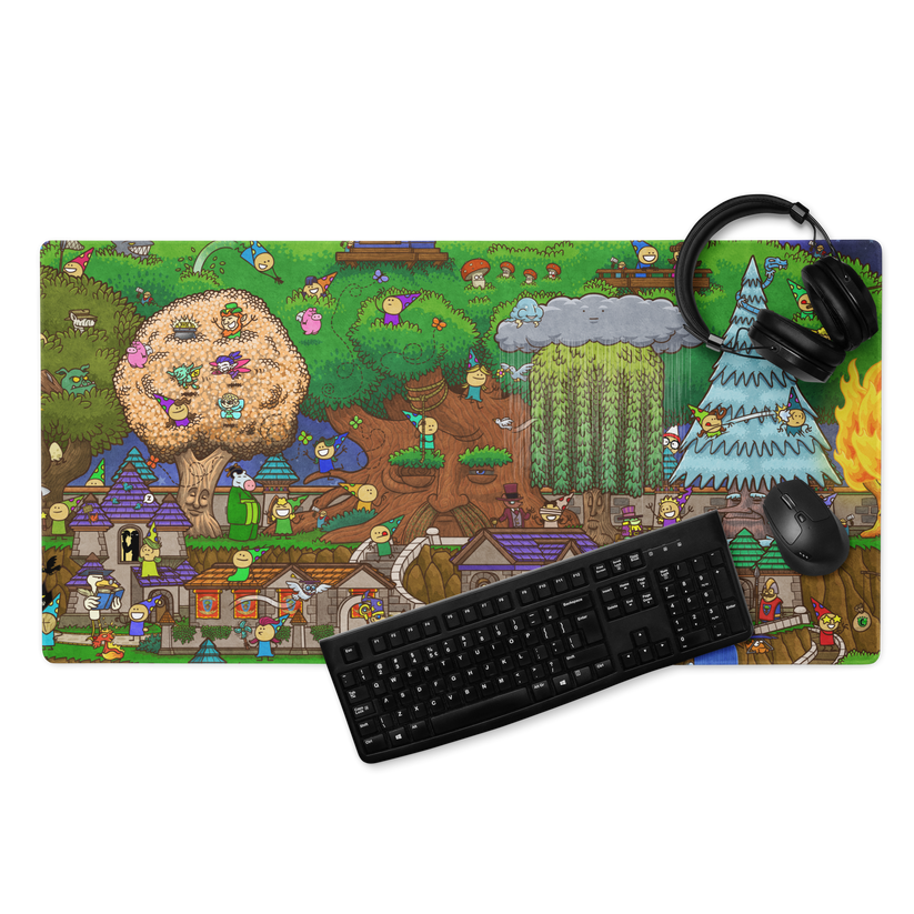 Wizard101 Bartleby Doodle XL Mouse Pad – KingsIsle Store