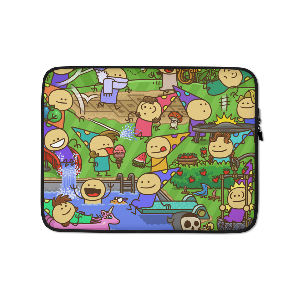 Wizard101 Summer Doodles Laptop Sleeve – KingsIsle Store