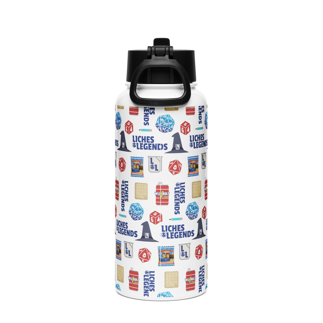 Wizard101 Liches & Legends Stainless Steel Water Bottle – KingsIsle Store